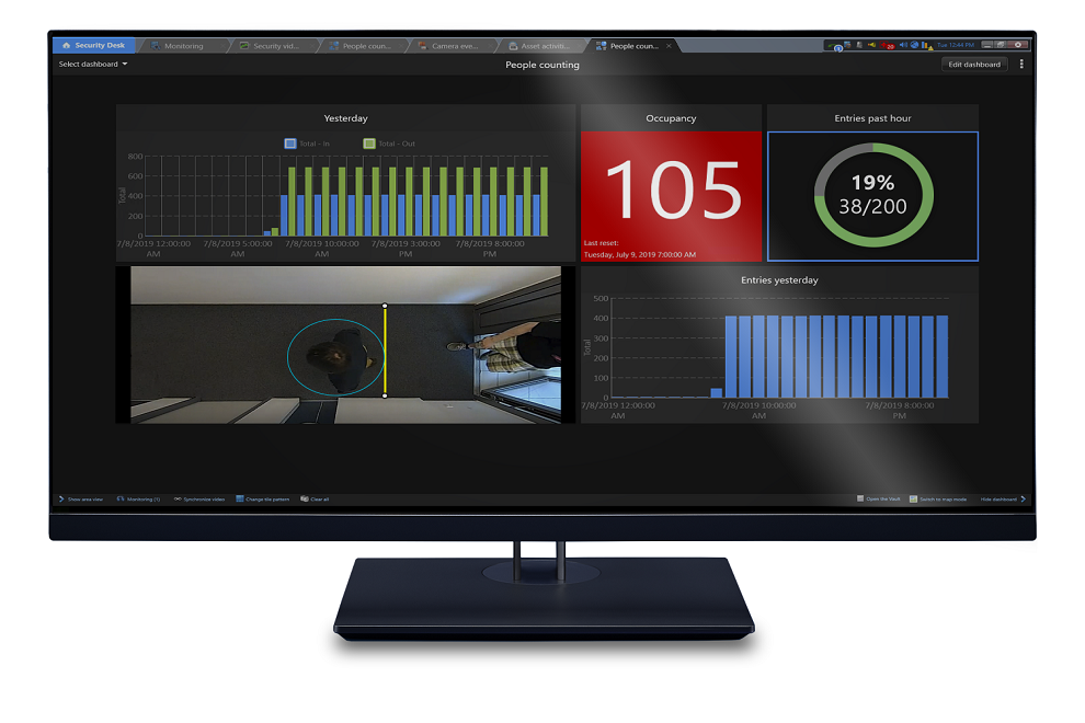 Genetec helps organizations monitor occupancy levels and ensure ...