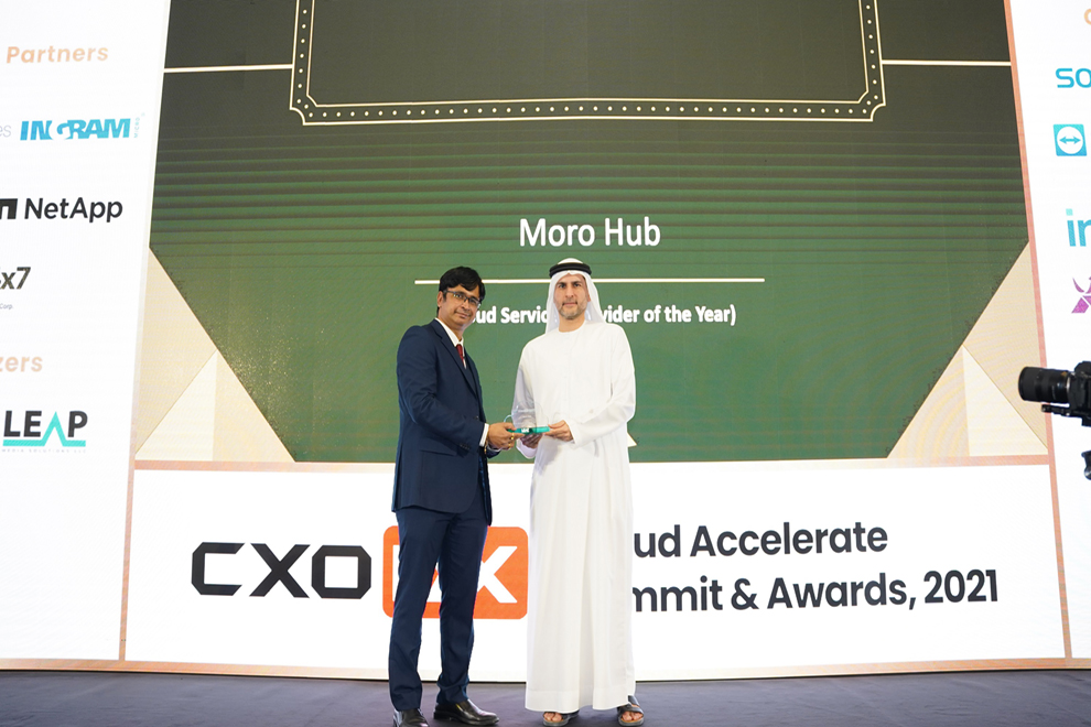 Moro Hub named 'Cloud Service Provider of the Year' at Cloud Accelerate ...