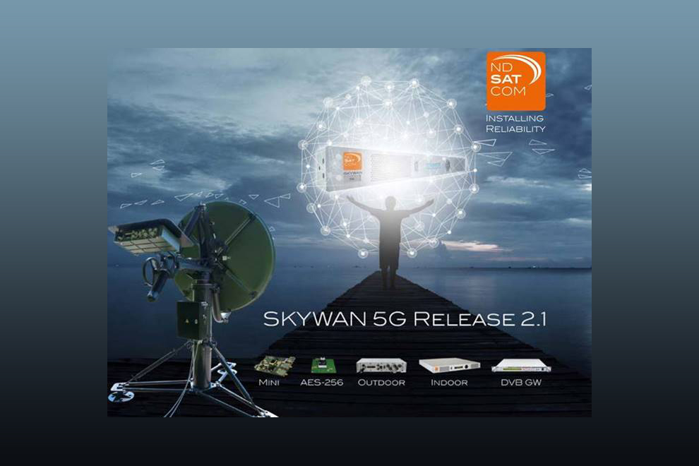 ND SATCOM’s VSAT flagship product SKYWAN 5G is continuously enhanced ...